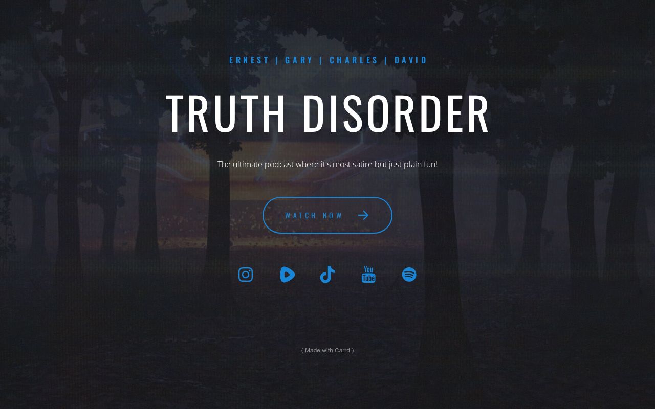 Truth Disorder Podcast